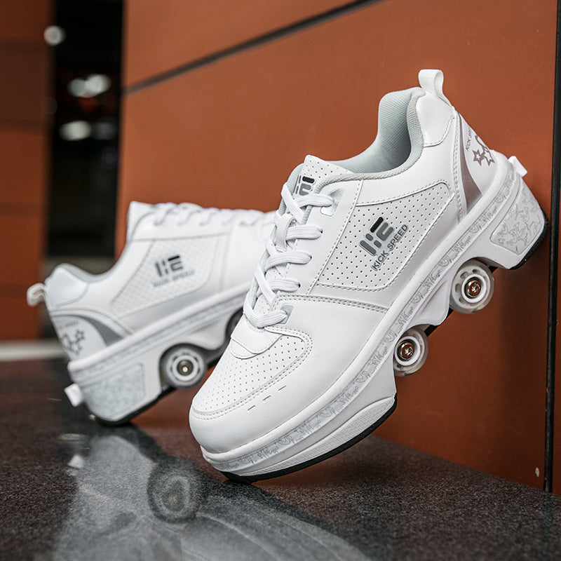 RollerKick™ - The original retractable roller skates